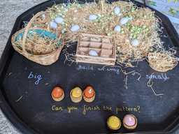 Easter Tuff Tray Ideas | parentutor.co.uk