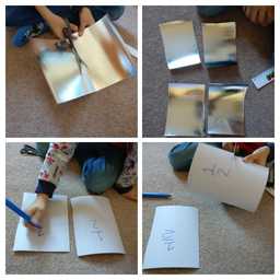 Recognising half and quarter as equal parts of an object, shape or ...