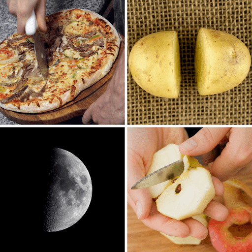 Recognising half and quarter as equal parts of an object, shape or ...